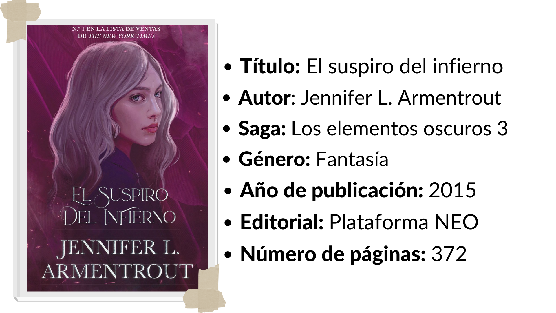 El suspiro del infierno – Jennifer L. Armentrout
